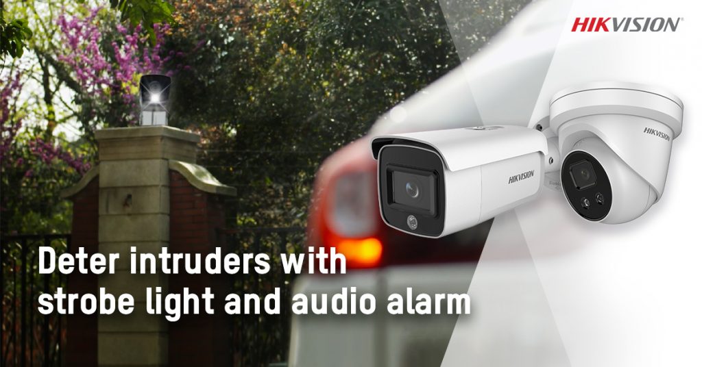 Hikvision launches AcuSense network cameras with strobe light and alarm ...